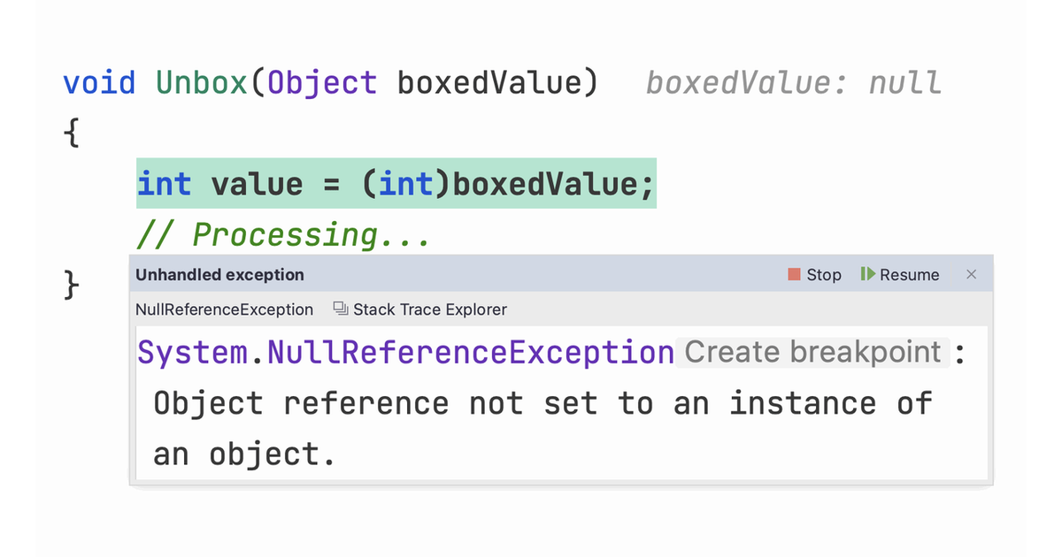 NullReferenceException in C#. What is it and how to fix it?